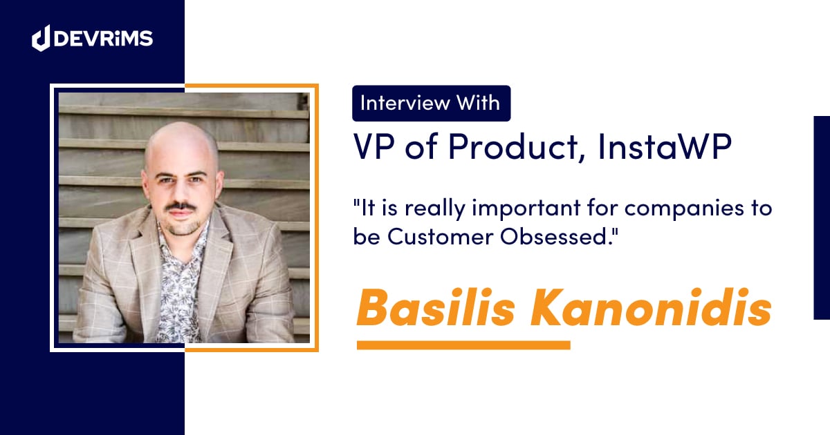 Devrims #TechTalk 001: Basilis Kanonidis Interview