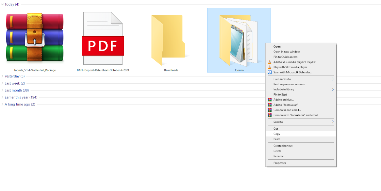 How To Install Joomla On Localhost Using The Xampp Server Devrims Blog