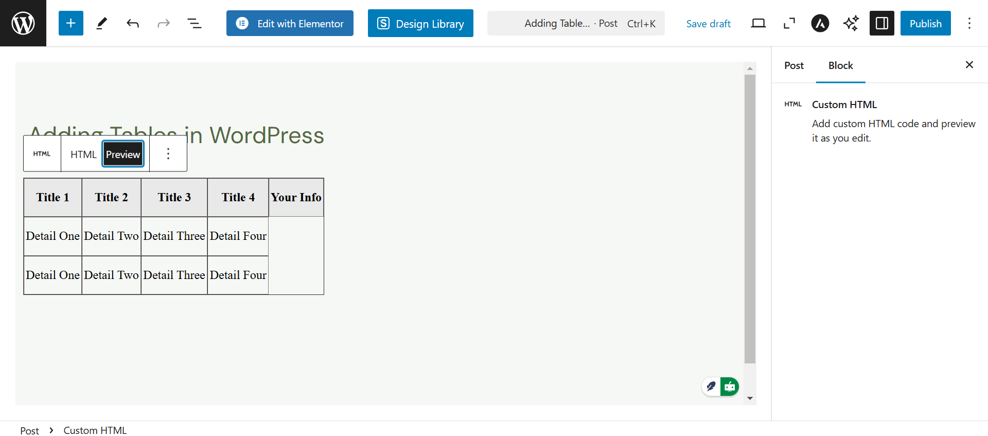 How To Create Tables In Wordpress 3 Easy Ways