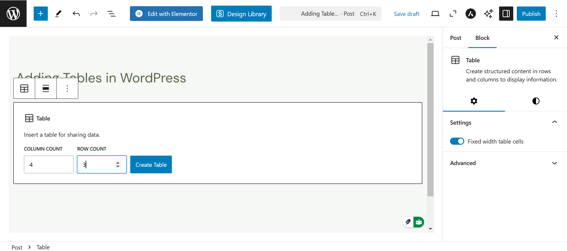 How to Create Tables in WordPress (3 Easy Ways)