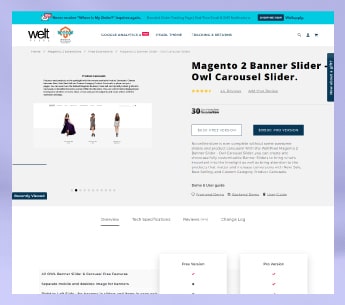 Banner Slider & Owl Carousel Slider by WeltPixel - Devrims